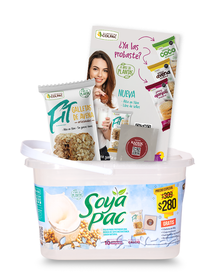 Soyapac – Alimentos Colpac – Por la alegría de vivir saludable